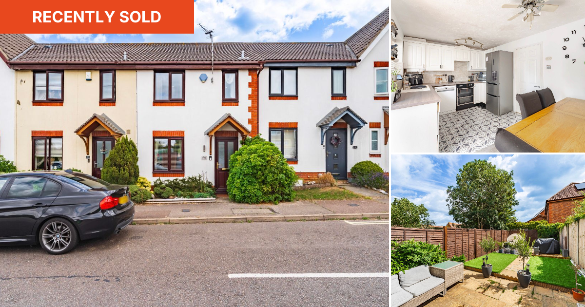 3 bed terraced house for sale in Harrop Dale, Carlton Colville | Minors ...