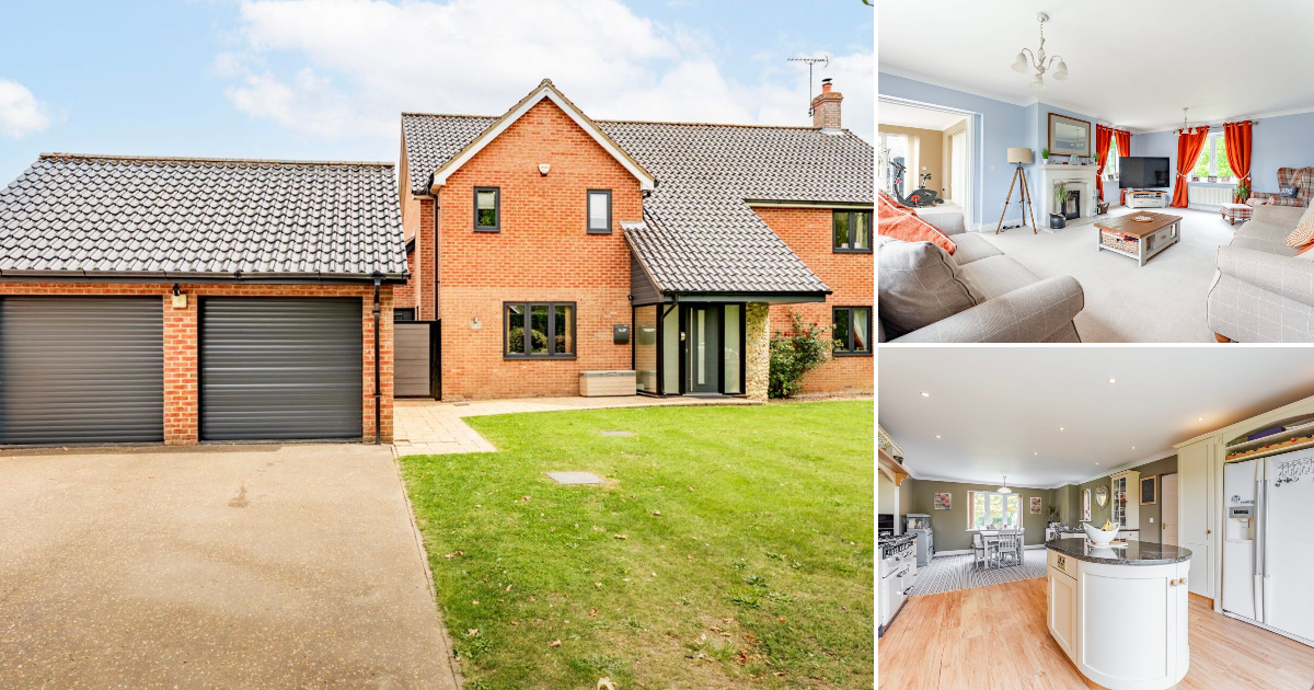 4 bed detached house for sale in Pipers Gardens, Diss | Minors&Brady