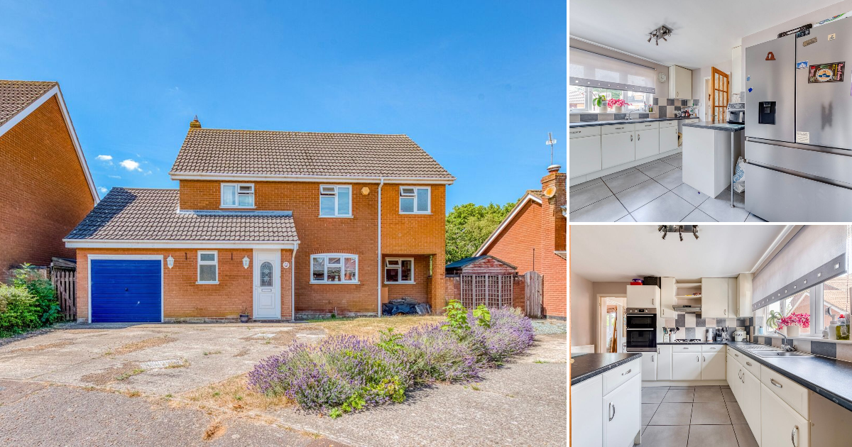 4 bed detached house for sale in Primrose Close, Attleborough | Minors ...