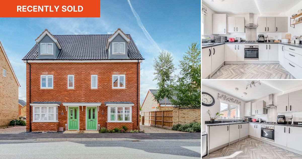 3 bed semi-detached house for sale in Sovereign Way, Thetford | Minors ...