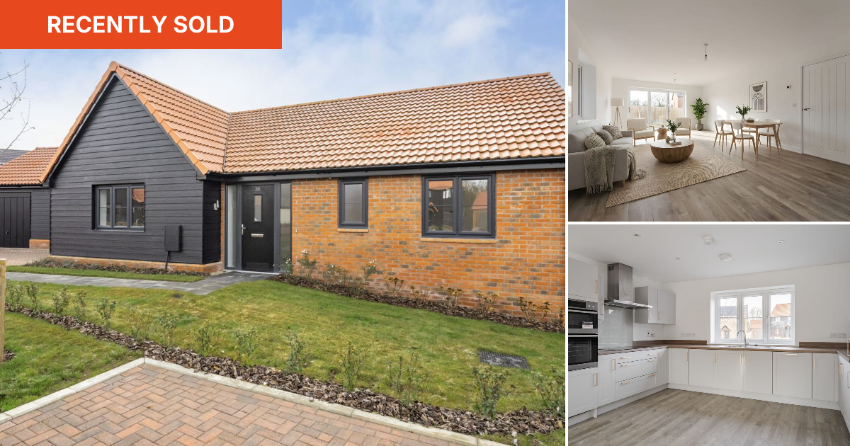 3 bed bungalow for sale in The Fields, Bacton | Minors&Brady
