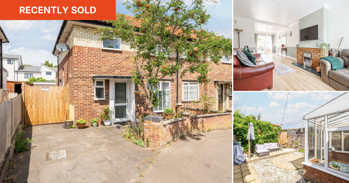3 bed semi-detached house for sale in Waterloo Park Close, Norwich ...